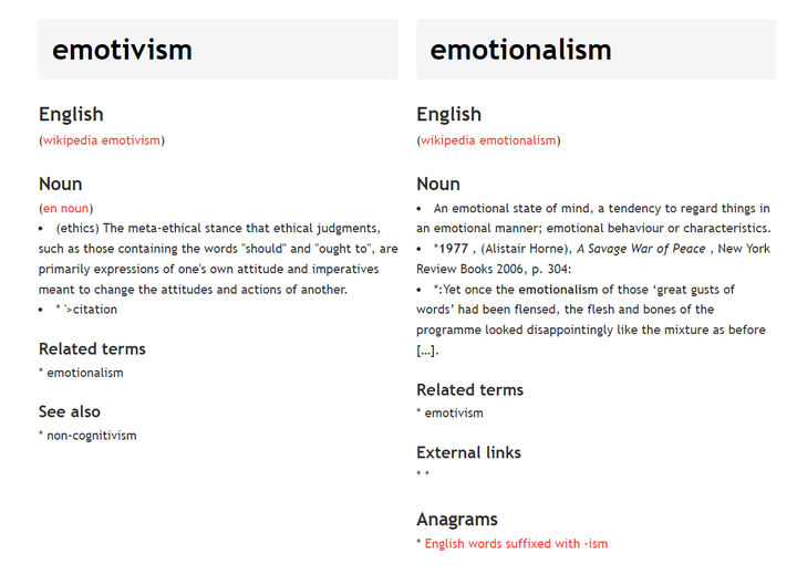 情绪主义（emotivism）与情感主义（emotionalism）的区别？ - 知乎