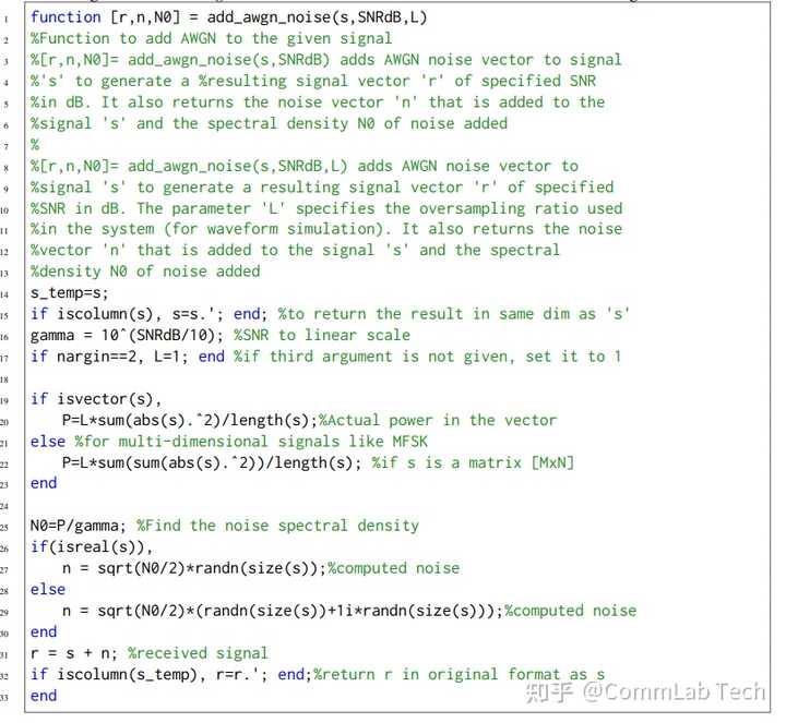 如何模拟 AWGN 信道的噪声？ - 知乎