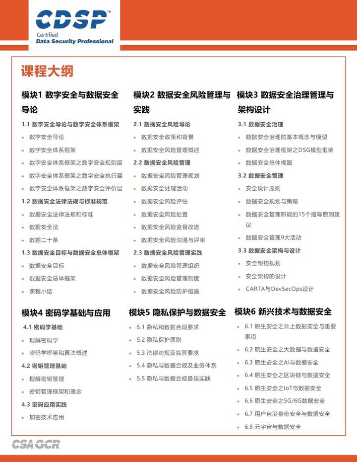 CDSP 数据安全认证是什么？有什么用处？ - 知乎