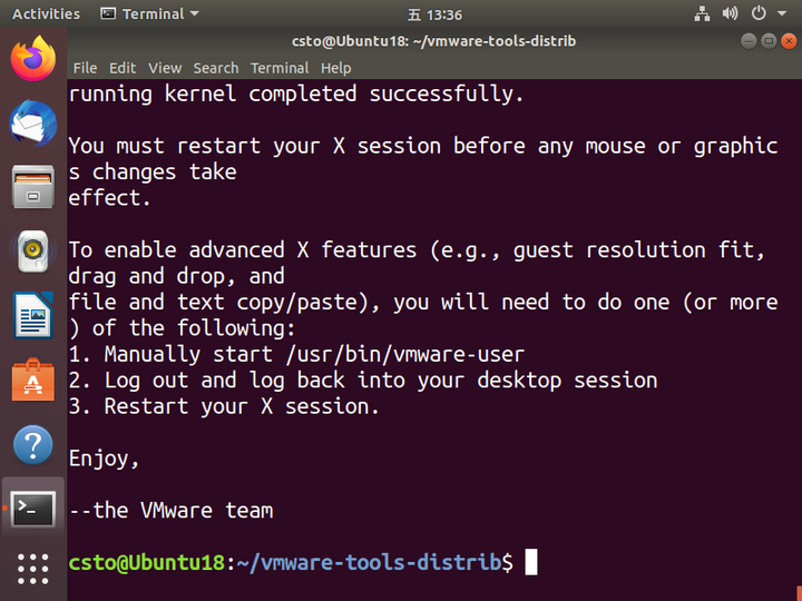 Linux安装Vmware Tools时为什么出现no such file or directory？ - 知乎