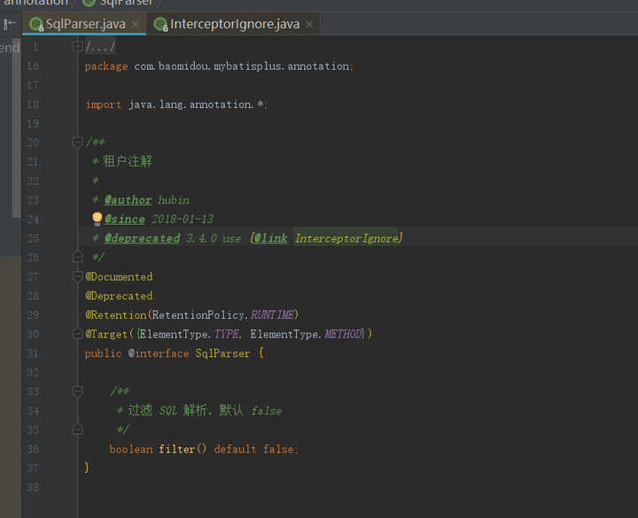 mybatis plus 的 @SqlParser 的注解作用是什么？ - 知乎
