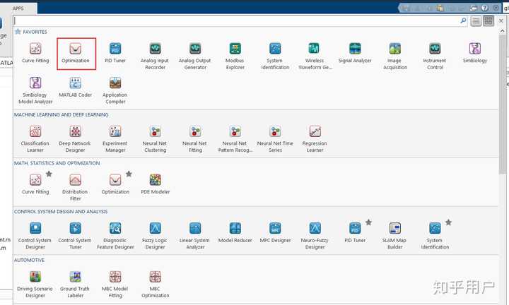 请问matlab的global optimization toolbox在哪里？找不到？ - 知乎