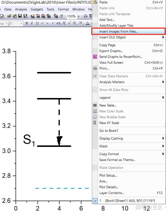 请教大佬们怎样用origin画一个这样的图? - 知乎