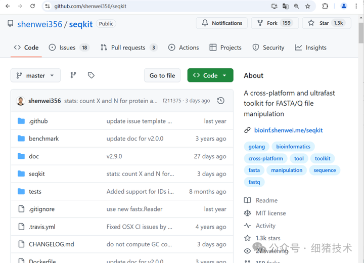 怎么用seqkit来处理fasta序列？ - 知乎