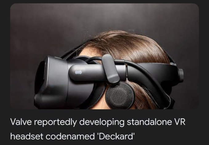 Valve Deckard 很有可能是一款支持独立使用的 VR 一体机吗？ - 知乎