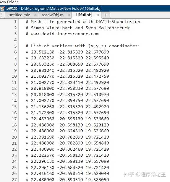 Matlab有没有处理mesh（obj文件）的函数? - 知乎