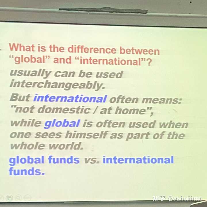 global 和international 的用法区别？ - 知乎