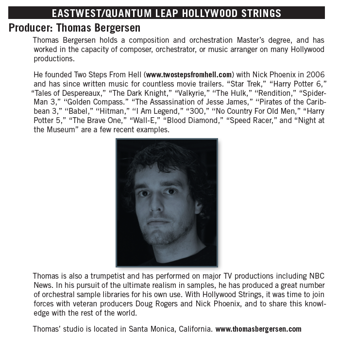 如何评价Thomas Bergersen？ - 知乎