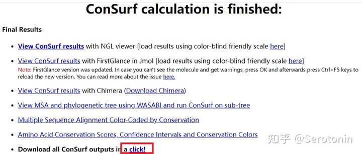 救命啊，现在The ConSurf web server是用不了了嘛？ - 知乎