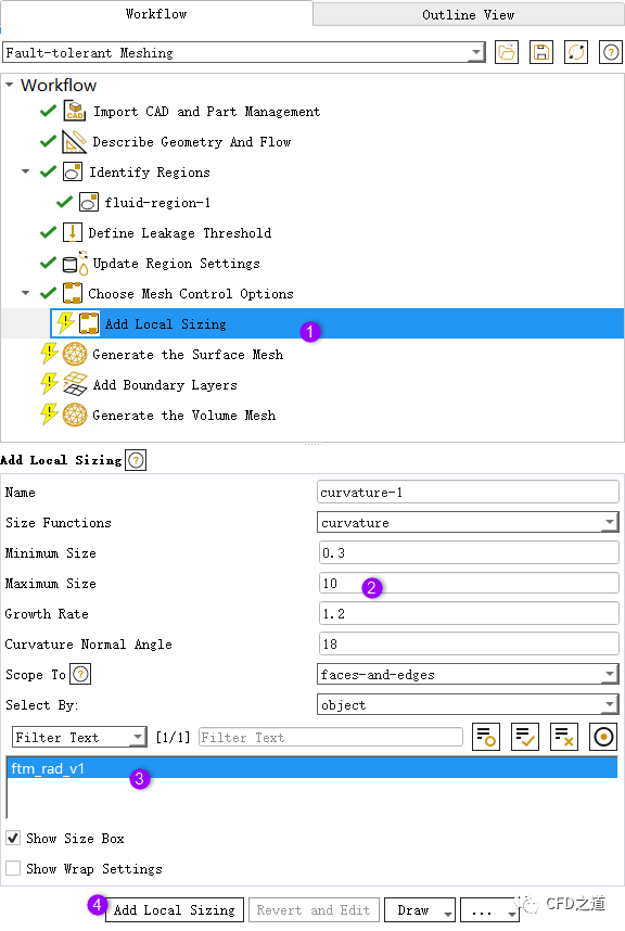 新手求教，Fluent meshing怎么画二维网格？ - 知乎