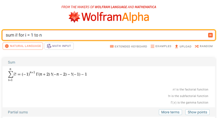 能给一个1!+2!+3!+…+n!的近似求和公式吗？ - 知乎