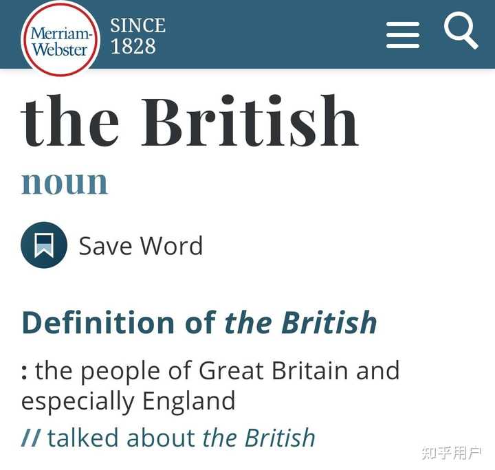 到底如何用英语表达英国人的意思？英国人称呼自己为British吗？ - 知乎