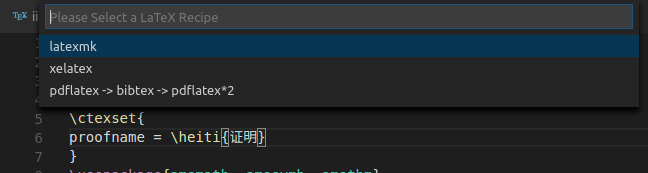 vs code的latex workshop更新到5.0后如何改为xelatex？ - 知乎