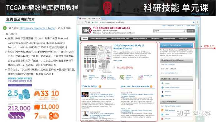 TCGA数据库怎么用啊？有没有大神教我一下？ - 知乎