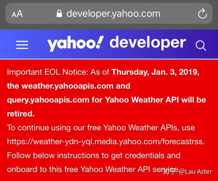 雅虎天气yahoo Weather总是刷新不出有办法吗? 知乎
