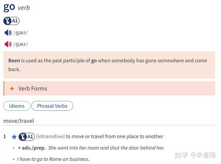 请问各位大神，go down to和go to的区别，请举例说明? - 知乎