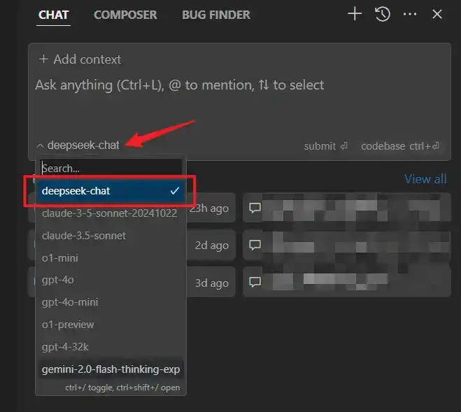 在使用cursor导入deepseek的API时报错如下所示，该怎么办？ - 知乎