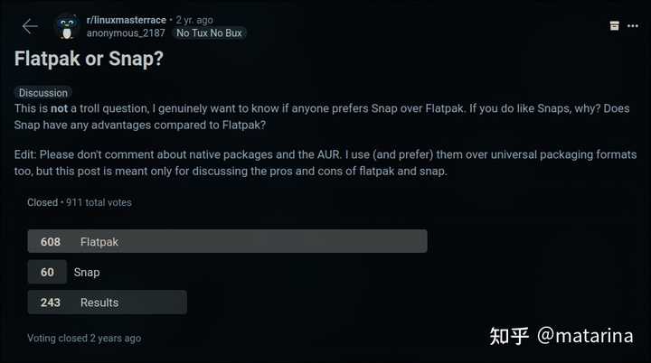 flatpak，snap与appimage作为linux新的打包方式谁更有前景？ - 知乎
