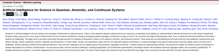 国内外有哪些不错的AI4Science的组或实验室？ - 知乎