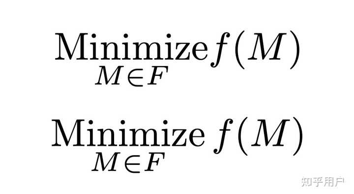 LaTeX 中怎么打出算符 Minimize 和 Maximum? - 知乎