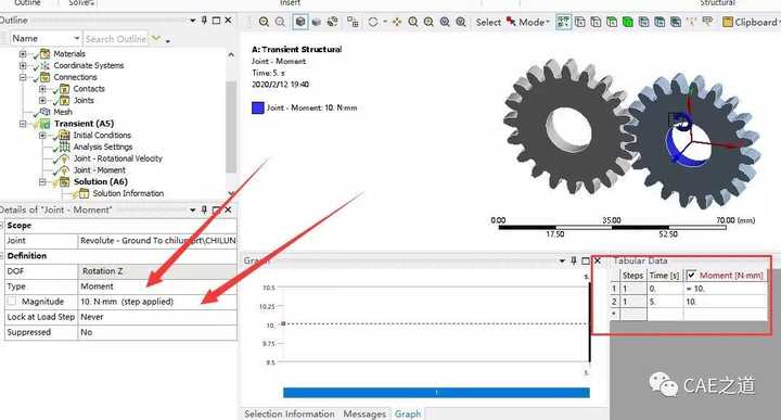 Workbench齿轮啮合瞬态动力学分析？ - 知乎