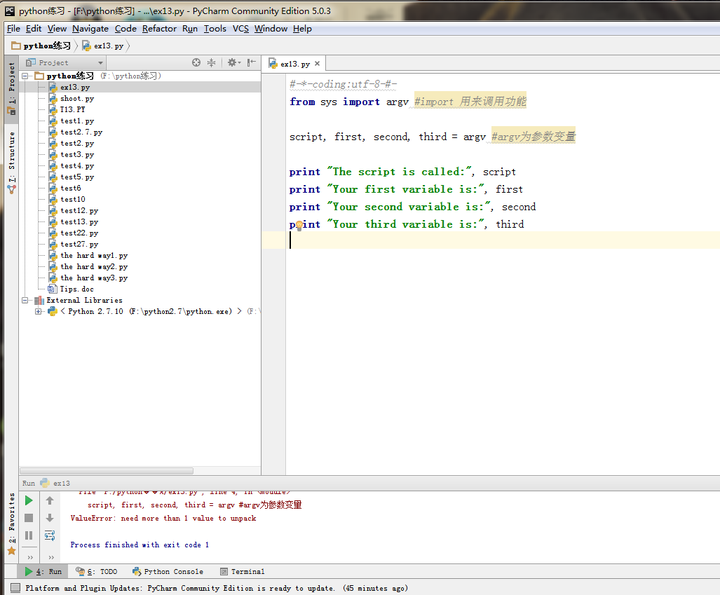 Python出现ValueError: need more than 1 value to unpack 的原因是什么？ - 知乎