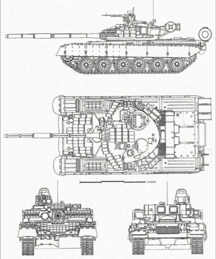 能否详细讲解一下T80系列坦克? - 知乎