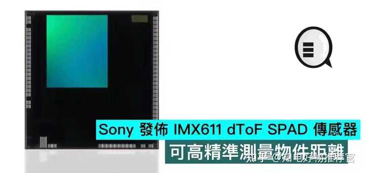 索尼发布 IMX611 智能手机 SPAD ToF 景深传感器，这颗传感器会带来哪些新玩法？ - 知乎