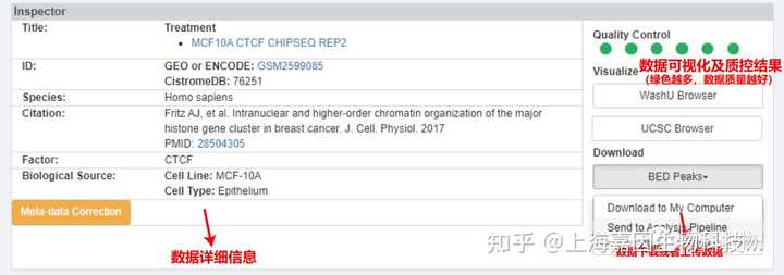 在线数据库cistrome DB和ENCODE如何使用? - 知乎