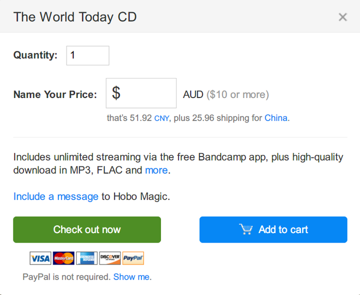 Bandcamp购买实体cd的流程是怎样的？ - 知乎