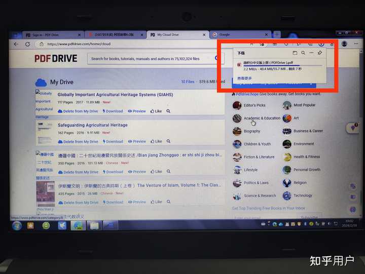 pdfdrive.net这么无法下载电子书了，一点下载就这样。求助？ - 知乎