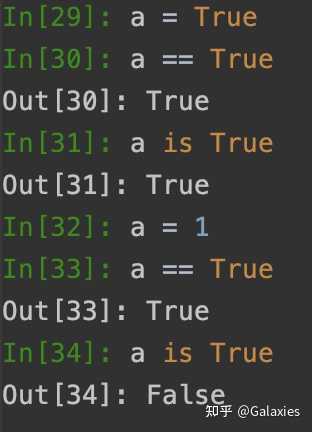 python中应该用a is True还是a==True? - 知乎