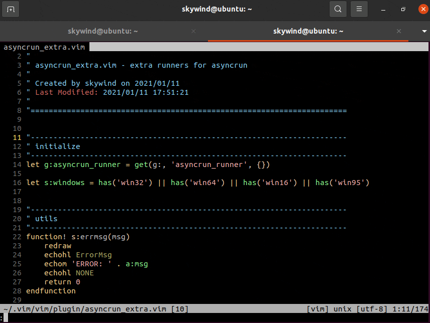 有没有不退出vim就可以使用命令行的vim插件？ - 知乎