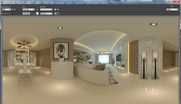 3dsmax如何制作出HDR全景图？ - 知乎