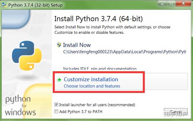 想安装python安装中出现这个怎么办？ - 知乎