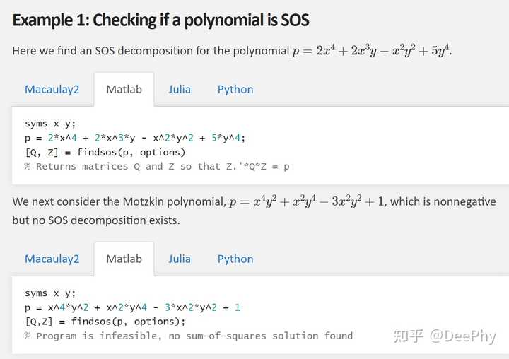 mmatlab中的sostool怎么用? - 知乎