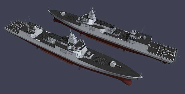 请问怎样从外观区分052C/D 054A 055和056？ - 知乎