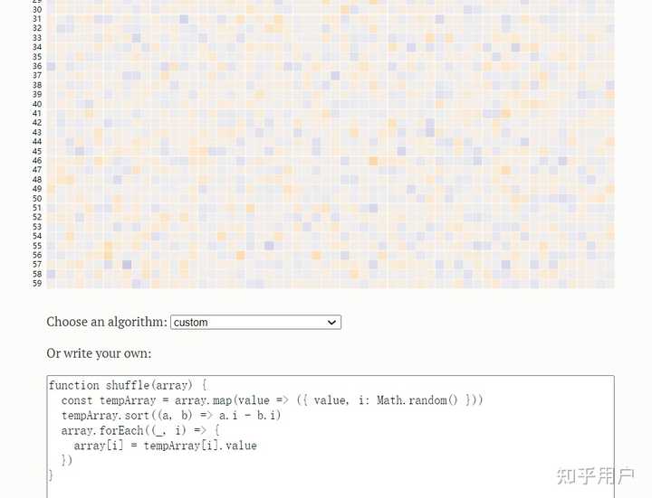 js 如何实现数组的随机排序？ - 知乎