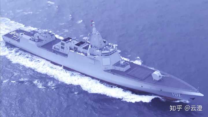 请问怎样从外观区分052C/D 054A 055和056？ - 知乎