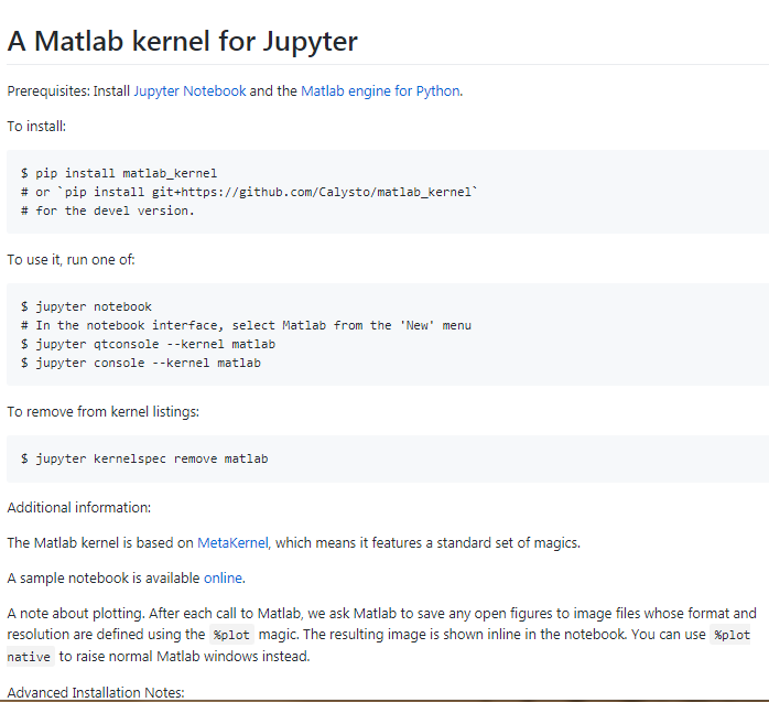 jupyter notebook 能支持MATLAB语言吗？ - 知乎
