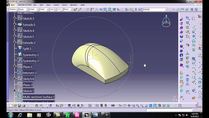 CATIA V5-6R2016 和CATIA V5R20有啥区别，新人想学习的话学哪个版本好？ - 知乎