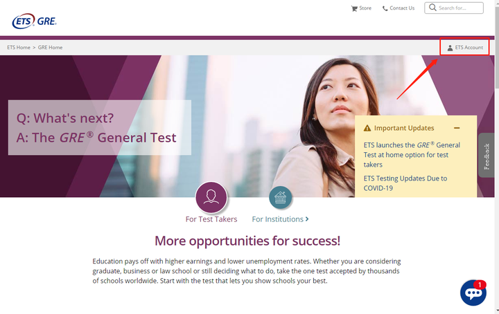 gre有neea官网和自己在ets官网上申请的两个账户，怎么报名在家考试呢？ - 知乎