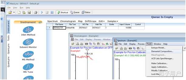 如何在 MassLynx 中使用 Elemental Composition 应用程序？ - 知乎
