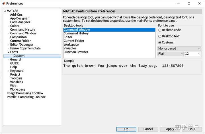 matlab有什么推荐字体？ - 知乎