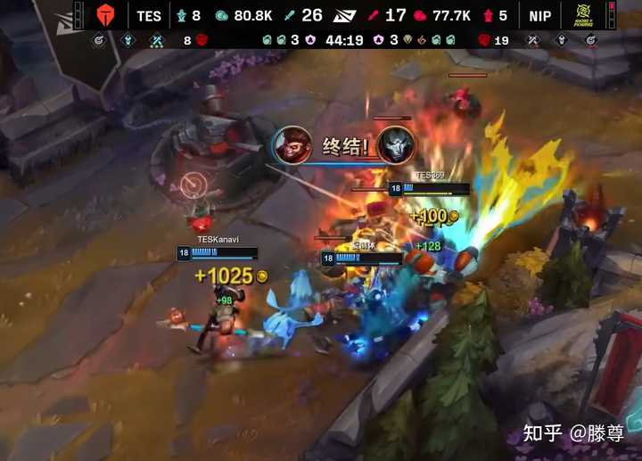 LPL 2025 赛季第一赛段淘汰赛TES 3:1 NIP，如何评价这场比赛？ - 知乎