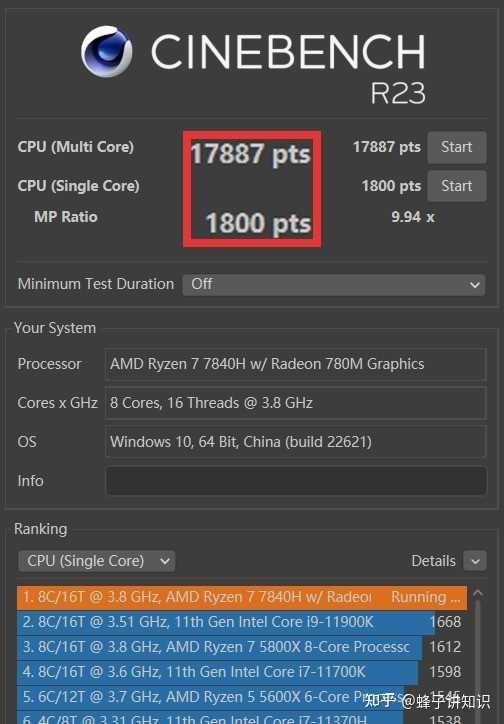 AMD 锐龙 7 7840HS 测试比 R7 6800H 快 26％，产品功耗表现怎么样？ - 知乎