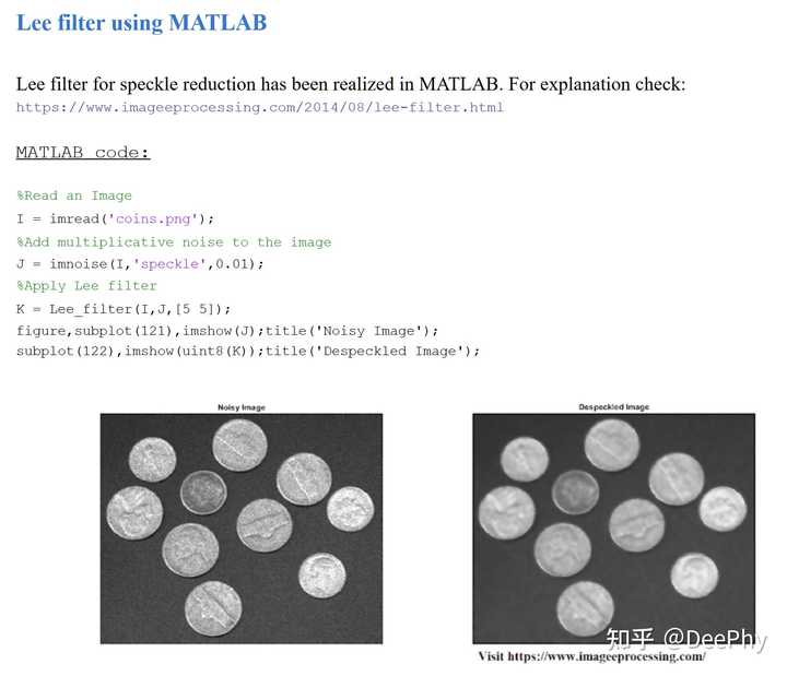 Lee滤波和refine lee 滤波是什么？ - 知乎