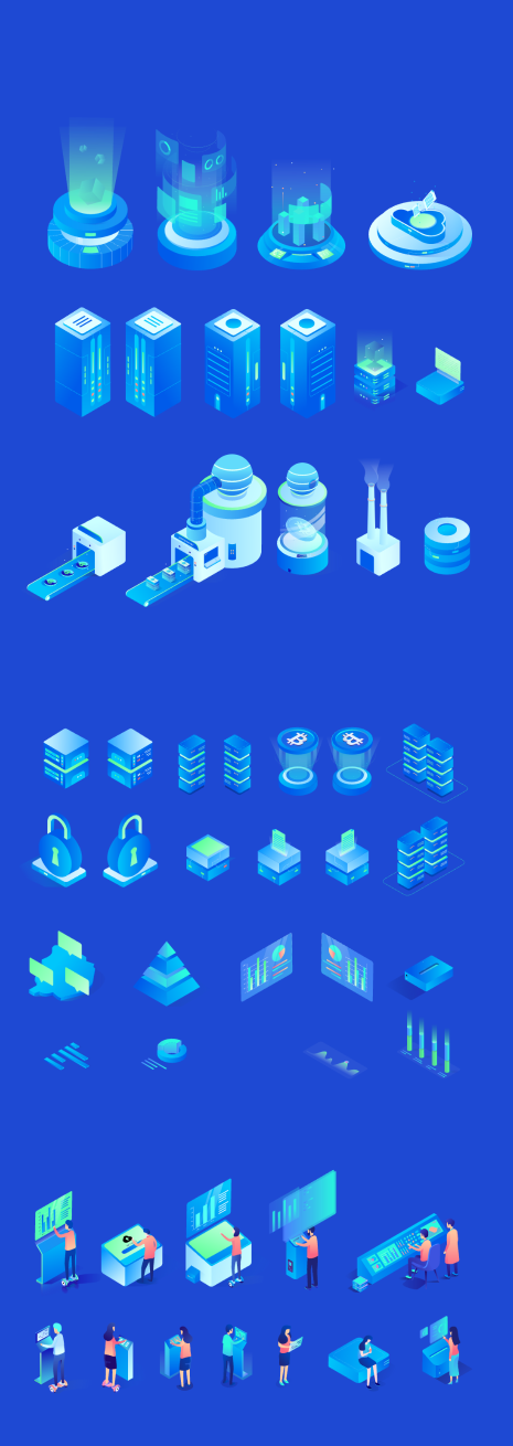 这种2.5D的图是用什么软件绘制的？ - 知乎