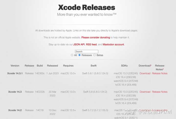 macos12 怎么安装老版本xcode(官网下载报错)? - 知乎