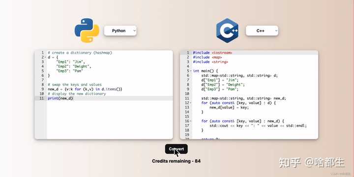 有没有python代码转C/C++代码的工具或开源项目？ - 知乎